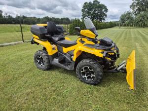 Yellow Can-Am Outlander Max 2013 in Birstonas, with an engine capacity of 0.65 L and mileage of 12 thousand km for 7900 €, photo 6 on AUTOMOTO.COM.LV