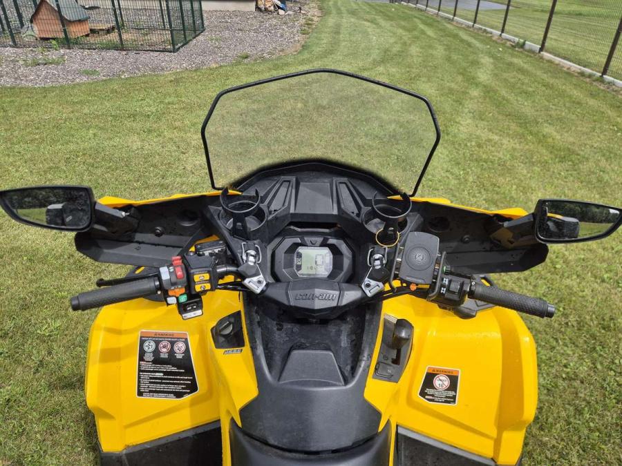 Yellow Can-Am Outlander Max 2013 in Birstonas, with an engine capacity of 0.65 L and mileage of 12 thousand km for 7900 €, photo 11 on AUTOMOTO.COM.LV