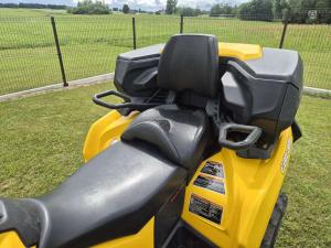 Yellow Can-Am Outlander Max 2013 in Birstonas, with an engine capacity of 0.65 L and mileage of 12 thousand km for 7900 €, photo 12 on AUTOMOTO.COM.LV