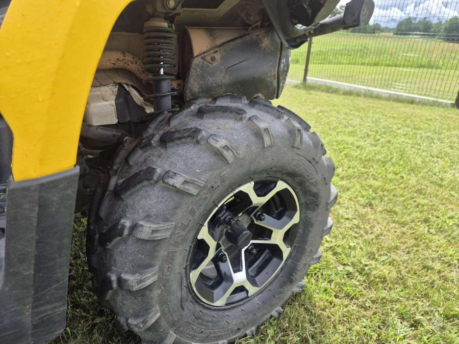 Yellow Can-Am Outlander Max 2013 in Birstonas, with an engine capacity of 0.65 L and mileage of 12 thousand km for 7900 €, photo 13 on AUTOMOTO.COM.LV