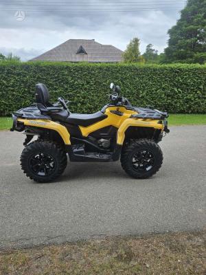 Желтый Can-Am Outlander Max 2013 в Каунас, объемом двигателя 0.65 л и пробегом 9 тыс. км за 7000 €, фото 3 на AUTOMOTO.COM.LV