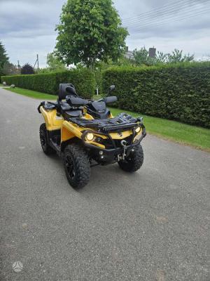 Желтый Can-Am Outlander Max 2013 в Каунас, объемом двигателя 0.65 л и пробегом 9 тыс. км за 7000 €, фото 4 на AUTOMOTO.COM.LV