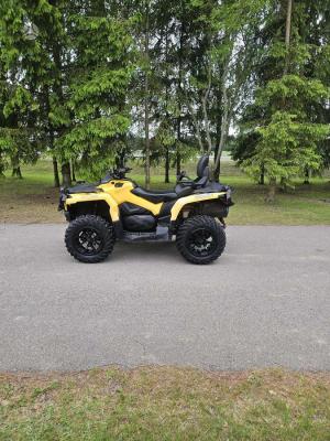 Желтый Can-Am Outlander Max 2013 в Каунас, объемом двигателя 0.65 л и пробегом 9 тыс. км за 7000 €, фото 5 на AUTOMOTO.COM.LV
