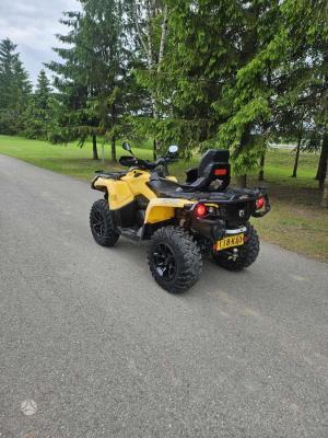 Желтый Can-Am Outlander Max 2013 в Каунас, объемом двигателя 0.65 л и пробегом 9 тыс. км за 7000 €, фото 6 на AUTOMOTO.COM.LV