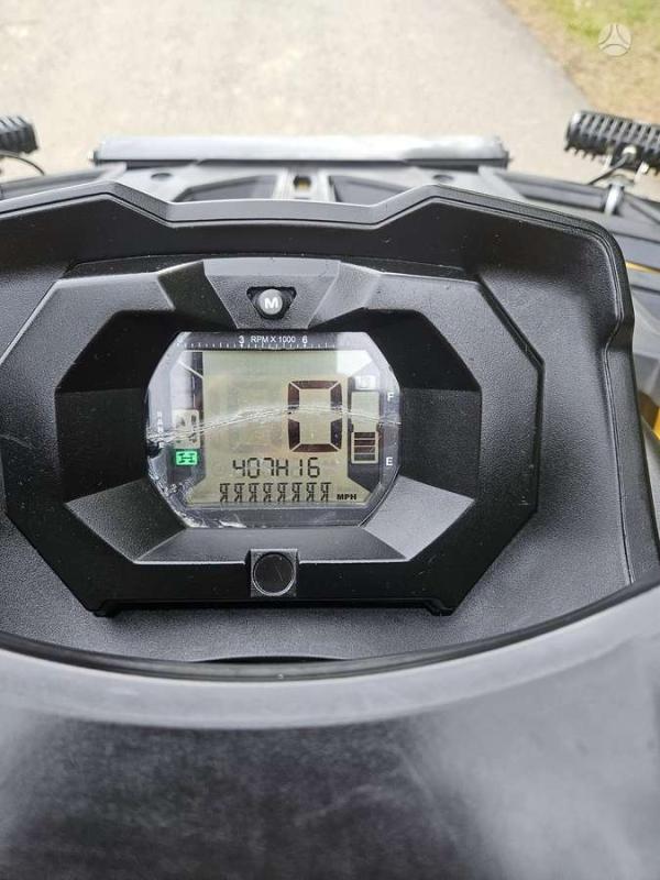 Желтый Can-Am Outlander Max 2013 в Каунас, объемом двигателя 0.65 л и пробегом 9 тыс. км за 7000 €, фото 8 на AUTOMOTO.COM.LV