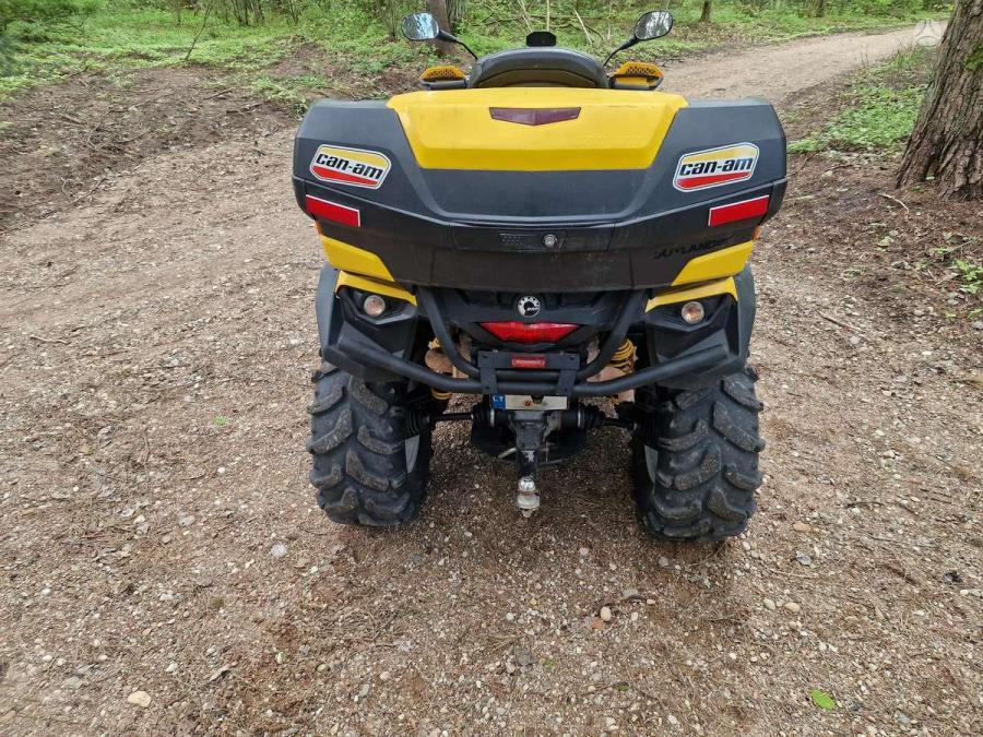 Dzeltens Can-Am Outlander Max 2016 Kauņa, ar dzinēja tilpumu 0.80 L un nobraukumu 15 tūkst. km par 8250 €, foto 4 vietnē AUTOMOTO.COM.LV
