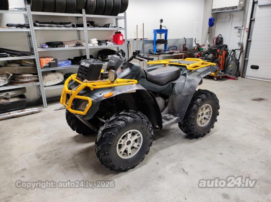 Can-Am Outlander in Tallinn, with an engine capacity of 0.80 L and mileage of 9 thousand km for 4490 €, photo 3 on AUTOMOTO.COM.LV