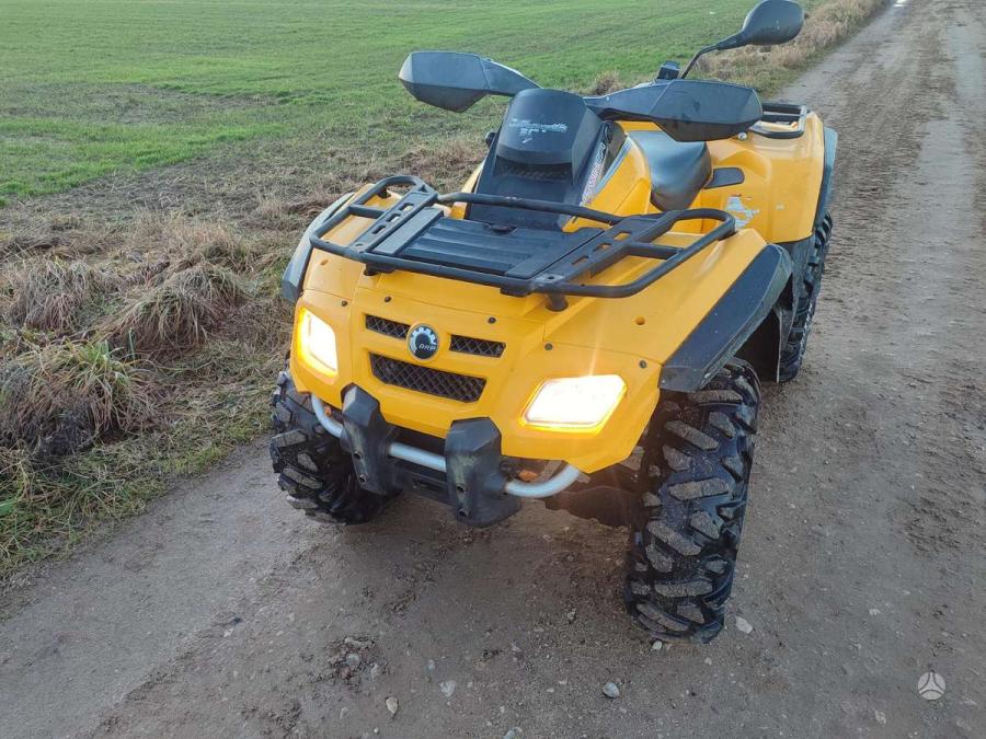 Can-Am Outlander 2006 in Kedainiai, with an engine capacity of 0.65 L and mileage of 1000 thousand km for 4350 €, photo 1 on AUTOMOTO.COM.LV