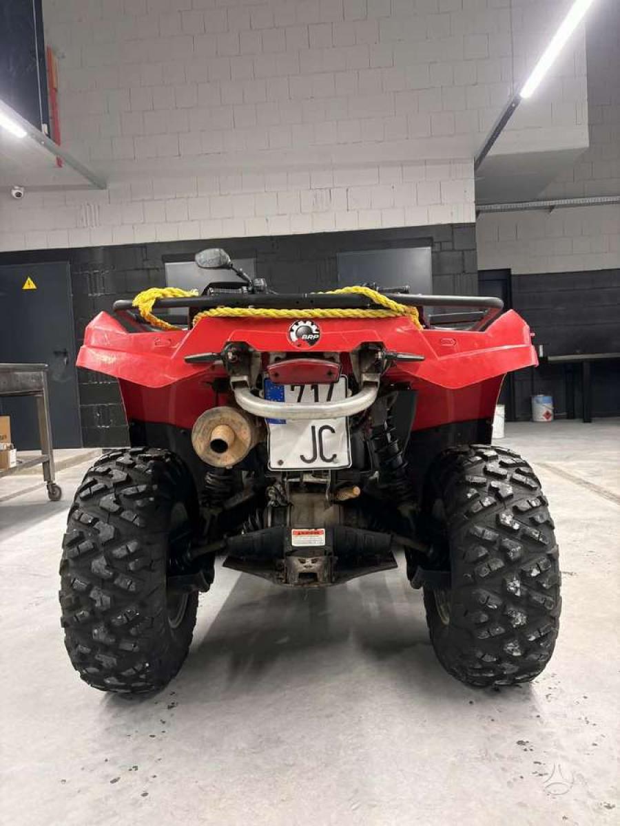 Can-Am Outlander 2007 Kauņa, ar dzinēja tilpumu 0.80 L un nobraukumu 17 tūkst. km par 5200 €, foto 7 vietnē AUTOMOTO.COM.LV