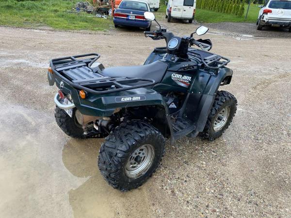 Can-Am Outlander 2007 in Telschi on AUTOMOTO.COM.LV Can-Am Outlander 2007 in Telschi, with an engine capacity of 0.40 L and mileage of 9 thousand km for 2750 €, photo 7 on AUTOMOTO.COM.LV