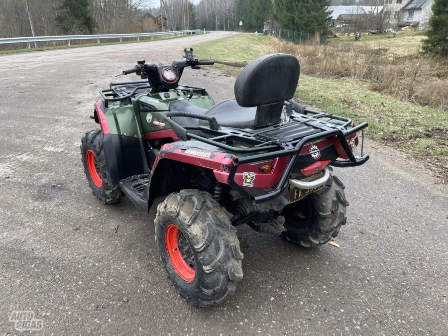 Can-Am Outlander 2008 in Rietavas, with an engine capacity of 0.40 L and mileage of 0 thousand km for 3300 €, photo 5 on AUTOMOTO.COM.LV