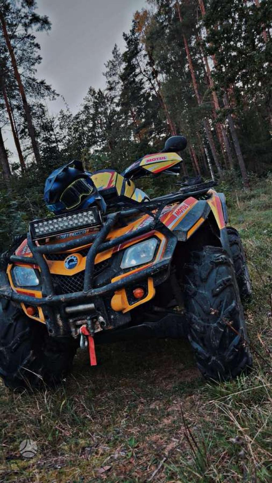 Can-Am Outlander 2008 в Варена, объемом двигателя 0.50 л и пробегом 8 тыс. км за 5000 €, фото 1 на AUTOMOTO.COM.LV