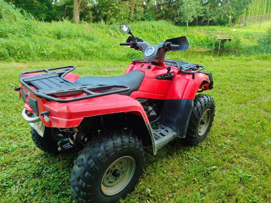 Can-Am Outlander 2008 в Кедайняй, объемом двигателя 0.40 л и пробегом 10 тыс. км за 3600 €, фото 6 на AUTOMOTO.COM.LV