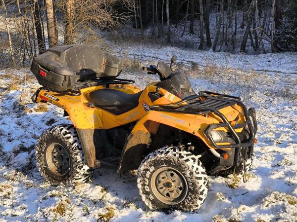 Can-Am Outlander 2010 в Пренай, объемом двигателя 0.65 л и пробегом 4 тыс. км за 4200 €, фото 3 на AUTOMOTO.COM.LV