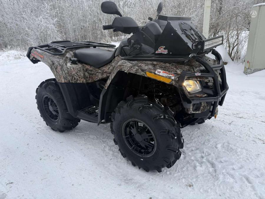 Can-Am Outlander 2011 in Kaunas, with an engine capacity of 0.80 L and mileage of 6 thousand km for 7100 €, photo 2 on AUTOMOTO.COM.LV