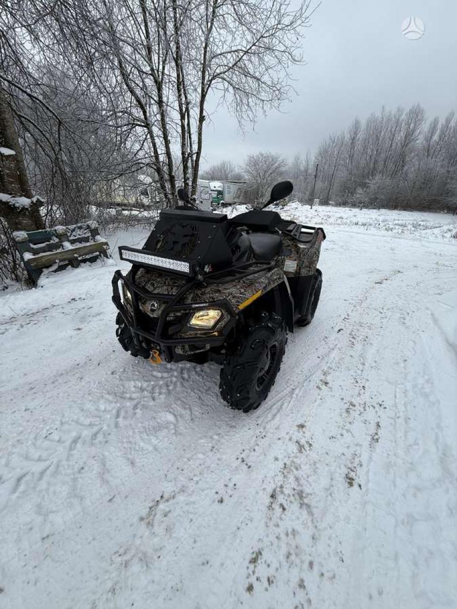 Can-Am Outlander 2011 in Kaunas, with an engine capacity of 0.80 L and mileage of 6 thousand km for 7100 €, photo 5 on AUTOMOTO.COM.LV