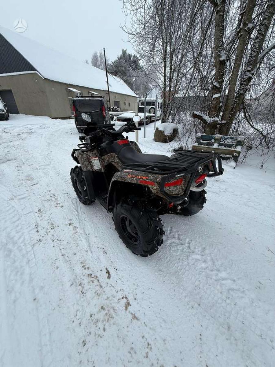 Can-Am Outlander 2011 in Kaunas, with an engine capacity of 0.80 L and mileage of 6 thousand km for 7100 €, photo 6 on AUTOMOTO.COM.LV
