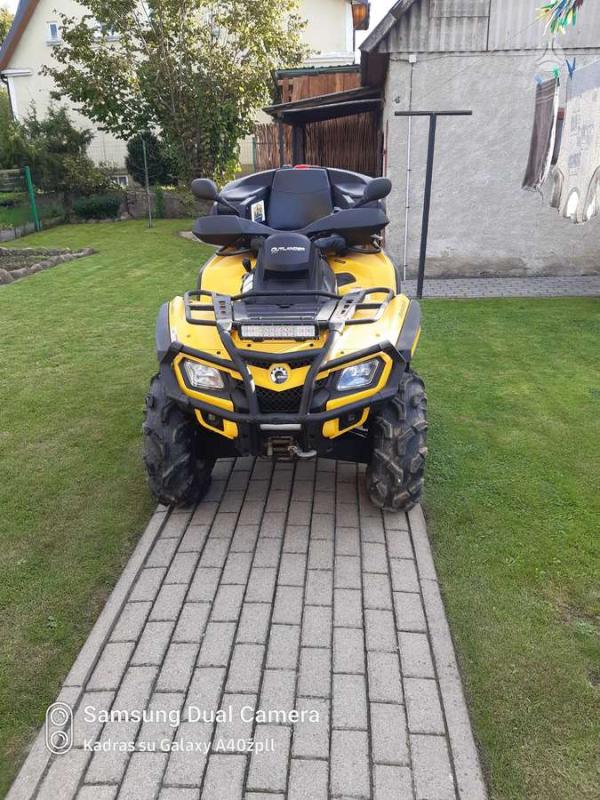 Can-Am Outlander 2011 Telšiai, ar dzinēja tilpumu 0.50 L un nobraukumu 13 tūkst. km par 5300 €, foto 1 vietnē AUTOMOTO.COM.LV