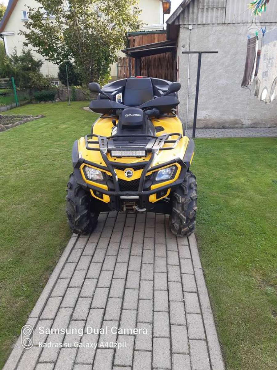 Can-Am Outlander 2011 в Тельшяй, объемом двигателя 0.50 л и пробегом 13 тыс. км за 5300 €, фото 1 на AUTOMOTO.COM.LV