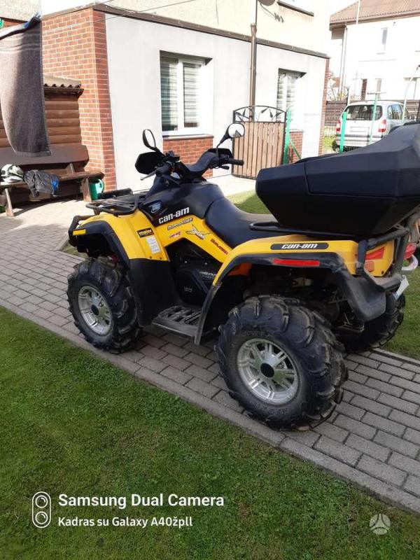 Can-Am Outlander 2011 Telšiai, ar dzinēja tilpumu 0.50 L un nobraukumu 13 tūkst. km par 5300 €, foto 2 vietnē AUTOMOTO.COM.LV