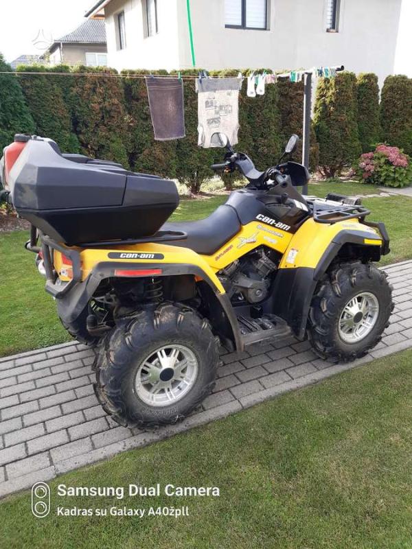Can-Am Outlander 2011 Telšiai, ar dzinēja tilpumu 0.50 L un nobraukumu 13 tūkst. km par 5300 €, foto 4 vietnē AUTOMOTO.COM.LV