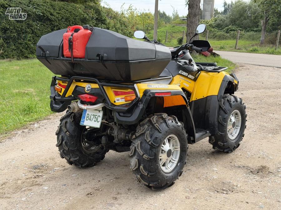 Can-Am Outlander 2011 в Кельме, объемом двигателя 0.00 л и пробегом 0 тыс. км за 5800 €, фото 5 на AUTOMOTO.COM.LV