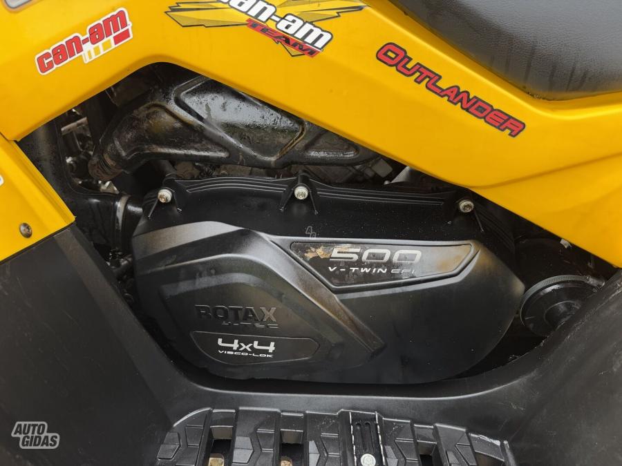Can-Am Outlander 2011 в Кельме, объемом двигателя 0.00 л и пробегом 0 тыс. км за 5800 €, фото 13 на AUTOMOTO.COM.LV