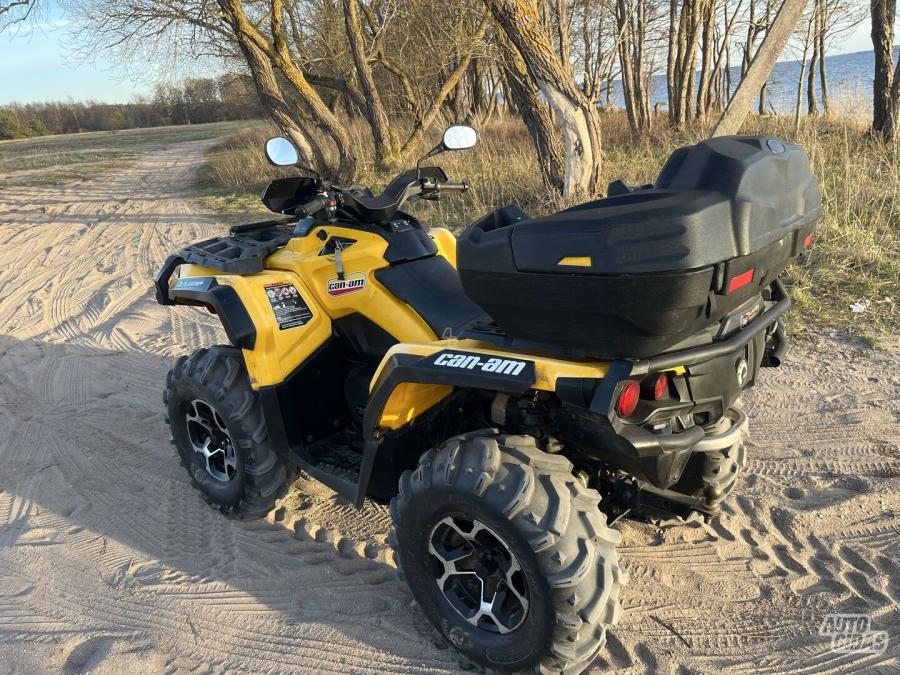 Can-Am Outlander 2012 в Клайпеда, объемом двигателя 0.65 л и пробегом 11 тыс. км за 7599 €, фото 4 на AUTOMOTO.COM.LV