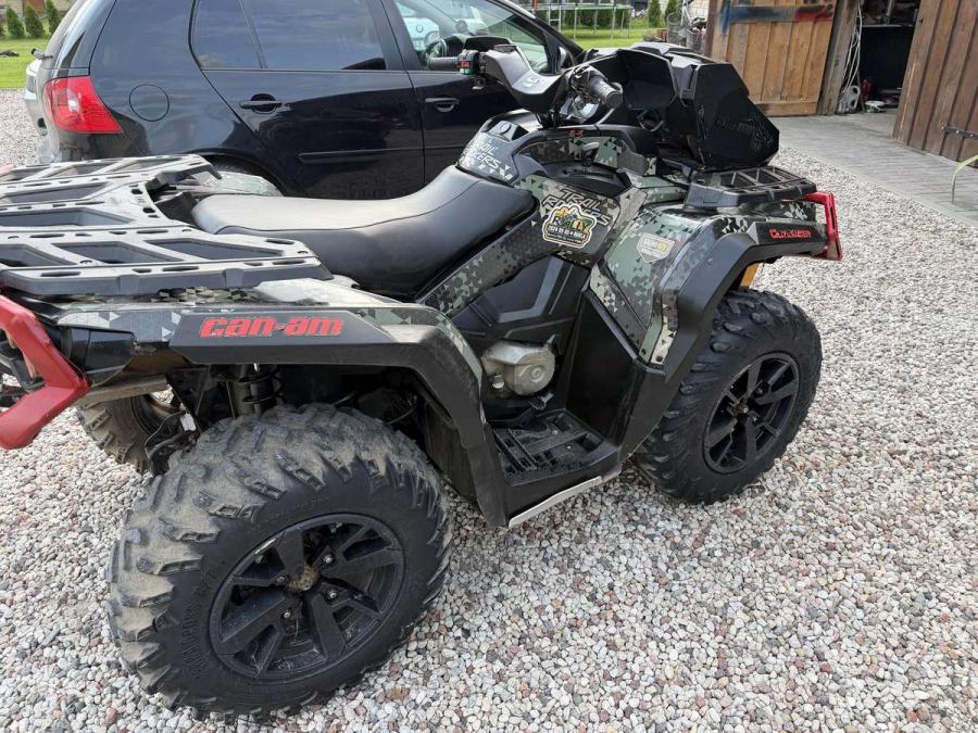 Can-Am Outlander 2012 in Kaunas, with an engine capacity of 1.00 L and mileage of 15 thousand km for 8700 €, photo 8 on AUTOMOTO.COM.LV