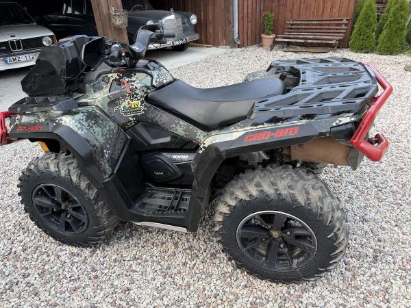 Can-Am Outlander 2012 в Каунас, объемом двигателя 1.00 л и пробегом 15 тыс. км за 8700 €, фото 9 на AUTOMOTO.COM.LV