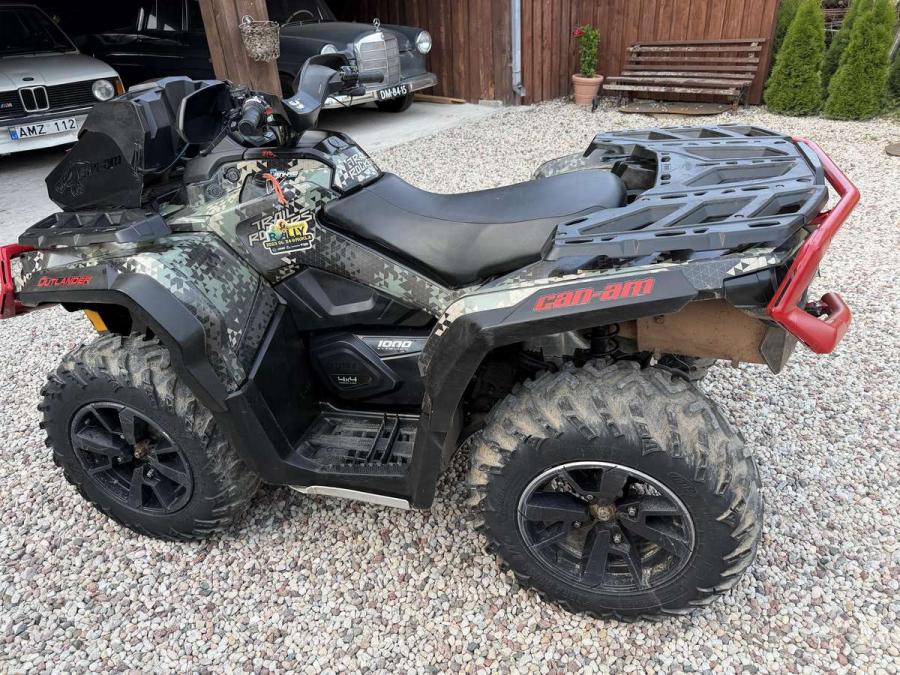 Can-Am Outlander 2012 in Kaunas, with an engine capacity of 1.00 L and mileage of 15 thousand km for 8700 €, photo 9 on AUTOMOTO.COM.LV
