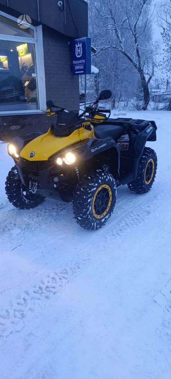 Can-Am Outlander 2013 в Шилуте, объемом двигателя 1.00 л и пробегом 3 тыс. км за 9000 €, фото 1 на AUTOMOTO.COM.LV