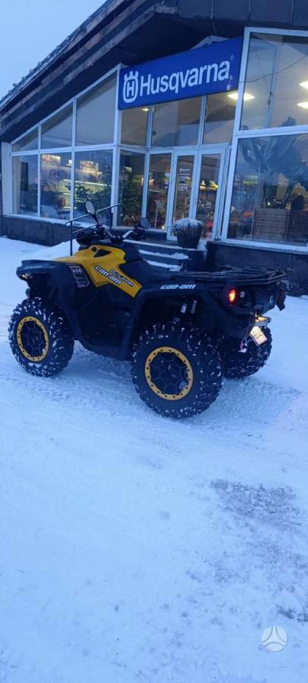 Can-Am Outlander 2013 в Шилуте, объемом двигателя 1.00 л и пробегом 3 тыс. км за 9000 €, фото 2 на AUTOMOTO.COM.LV