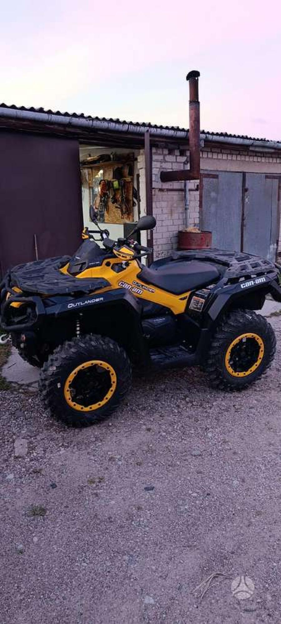 Can-Am Outlander 2013 in Silute, with an engine capacity of 1.00 L and mileage of 3 thousand km for 9000 €, photo 7 on AUTOMOTO.COM.LV