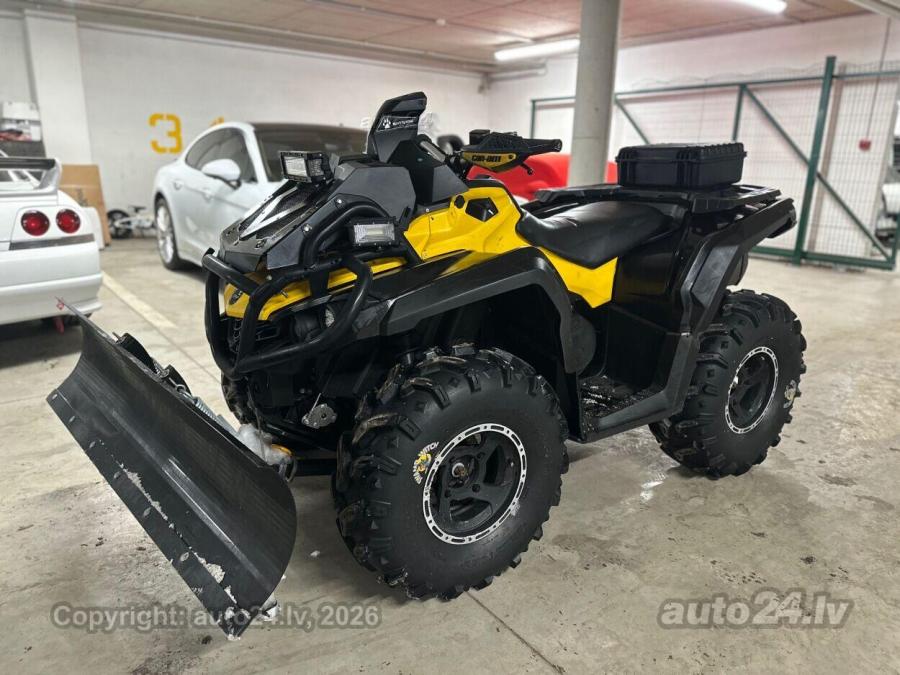 Can-Am Outlander 2013 в Таллин, объемом двигателя 0.65 л и пробегом 7 тыс. км за 6000 €, фото 1 на AUTOMOTO.COM.LV