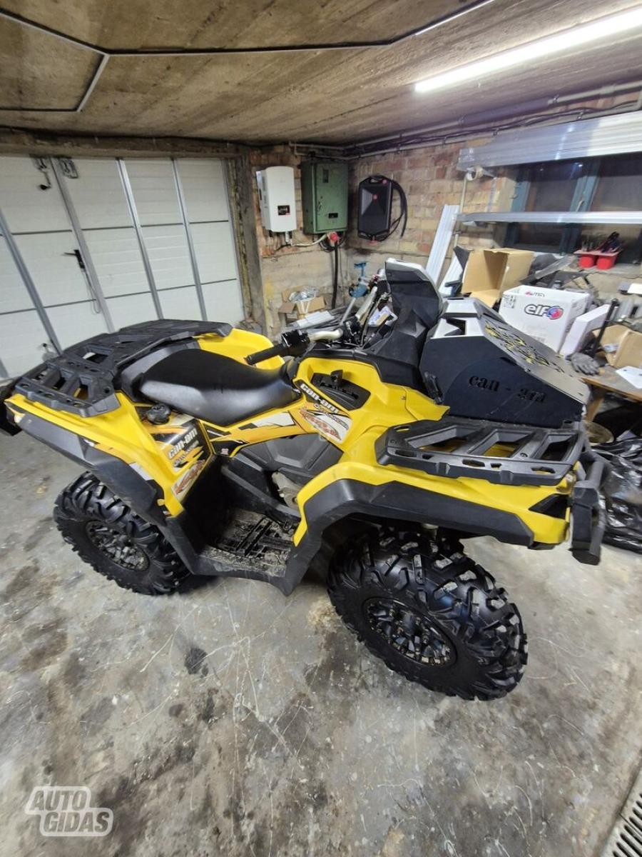Can-Am Outlander 2013 Vilkaviškis, ar dzinēja tilpumu 0.00 L un nobraukumu 0 tūkst. km par 8200 €, foto 1 vietnē AUTOMOTO.COM.LV