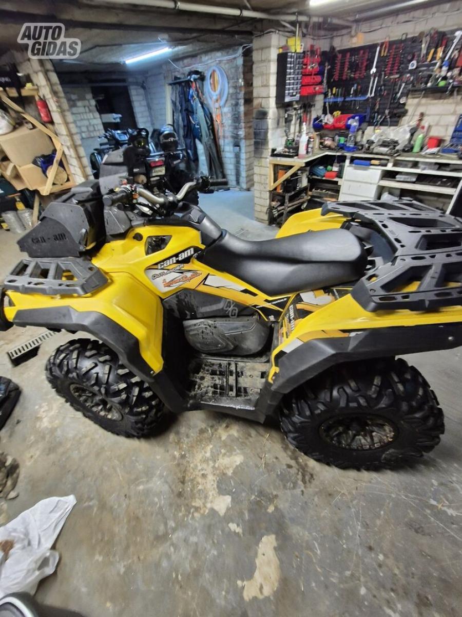 Can-Am Outlander 2013 Vilkaviškis, ar dzinēja tilpumu 0.00 L un nobraukumu 0 tūkst. km par 8200 €, foto 4 vietnē AUTOMOTO.COM.LV