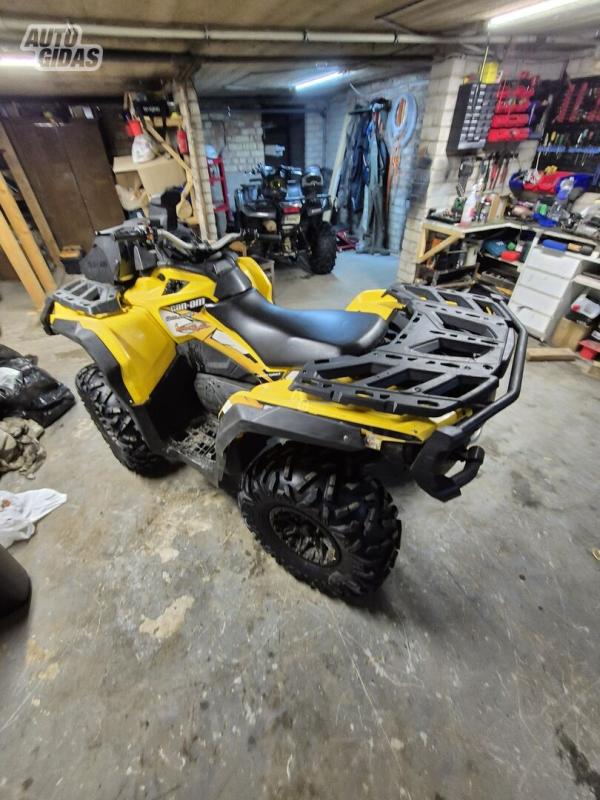Can-Am Outlander 2013 Vilkaviškis, ar dzinēja tilpumu 0.00 L un nobraukumu 0 tūkst. km par 8200 €, foto 5 vietnē AUTOMOTO.COM.LV