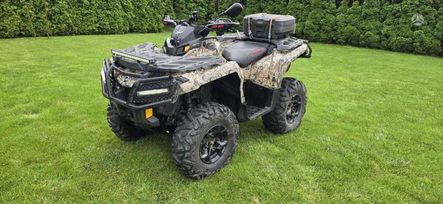 Can-Am Outlander 2013 in Kretinga, with an engine capacity of 1.00 L and mileage of 16 thousand km for 7600 €, photo 1 on AUTOMOTO.COM.LV