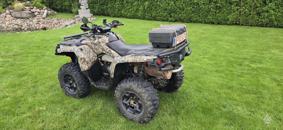 Can-Am Outlander 2013 in Kretinga, with an engine capacity of 1.00 L and mileage of 16 thousand km for 7600 €, photo 6 on AUTOMOTO.COM.LV