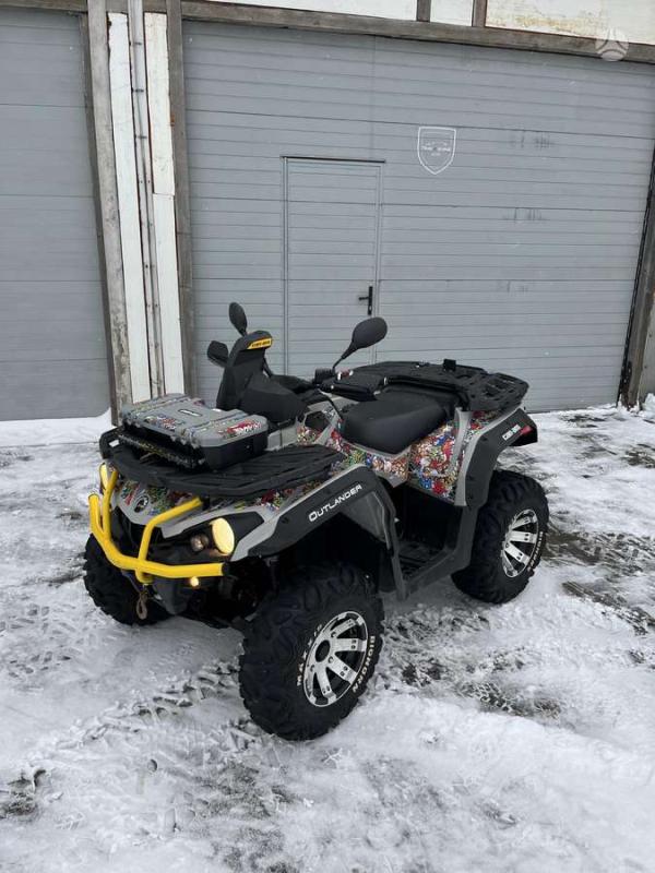Can-Am Outlander 2014 in Vilnius, with an engine capacity of 0.45 L and mileage of 10 thousand km for 5000 €, photo 1 on AUTOMOTO.COM.LV