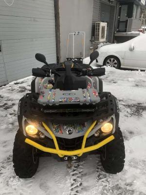 Can-Am Outlander 2014 Viļņa, ar dzinēja tilpumu 0.45 L un nobraukumu 10 tūkst. km par 5000 €, foto 3 vietnē AUTOMOTO.COM.LV