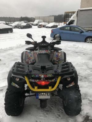 Can-Am Outlander 2014 Viļņa, ar dzinēja tilpumu 0.45 L un nobraukumu 10 tūkst. km par 5000 €, foto 8 vietnē AUTOMOTO.COM.LV