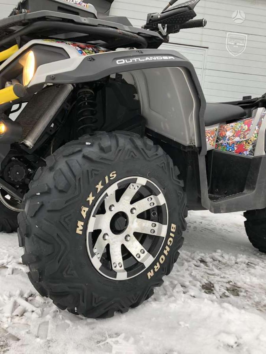 Can-Am Outlander 2014 Viļņa, ar dzinēja tilpumu 0.45 L un nobraukumu 10 tūkst. km par 5000 €, foto 9 vietnē AUTOMOTO.COM.LV