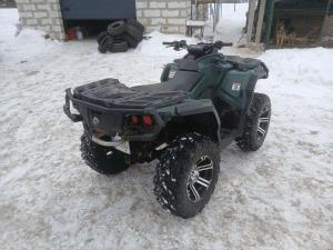 Can-Am Outlander 2014 Kauņa, ar dzinēja tilpumu 0.65 L un nobraukumu 5 tūkst. km par 6700 €, foto 2 vietnē AUTOMOTO.COM.LV