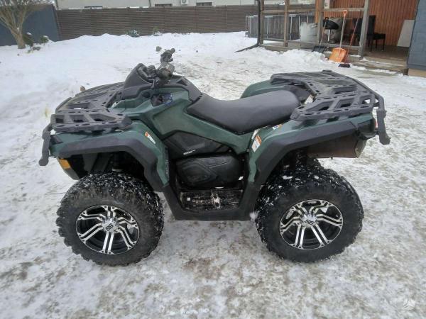 Can-Am Outlander 2014 в Каунас, объемом двигателя 0.65 л и пробегом 5 тыс. км за 6700 €, фото 4 на AUTOMOTO.COM.LV