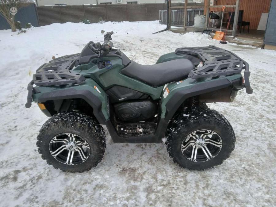 Can-Am Outlander 2014 Kauņa, ar dzinēja tilpumu 0.65 L un nobraukumu 5 tūkst. km par 6700 €, foto 5 vietnē AUTOMOTO.COM.LV