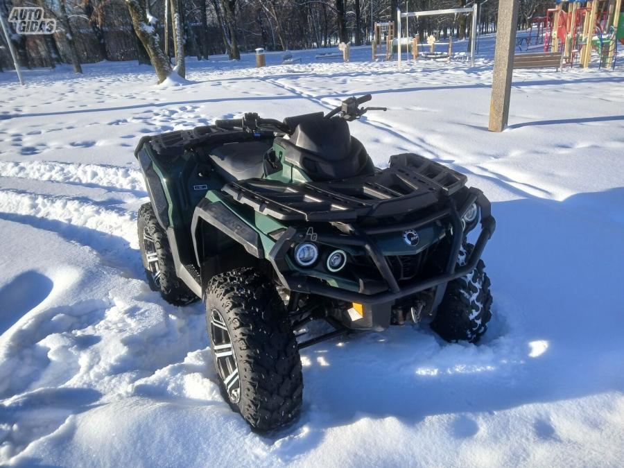 Can-Am Outlander 2014 Kauņa, ar dzinēja tilpumu 0.65 L un nobraukumu 5 tūkst. km par 6700 €, foto 1 vietnē AUTOMOTO.COM.LV