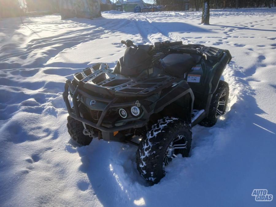 Can-Am Outlander 2014 in Kaunas, with an engine capacity of 0.65 L and mileage of 5 thousand km for 6400 €, photo 3 on AUTOMOTO.COM.LV