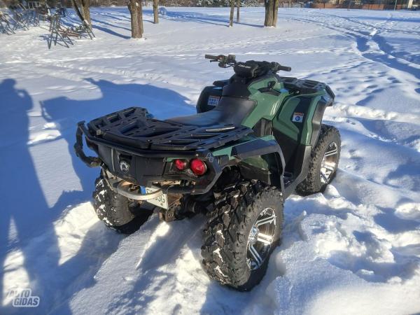 Can-Am Outlander 2014 в Каунас, объемом двигателя 0.65 л и пробегом 5 тыс. км за 6700 €, фото 6 на AUTOMOTO.COM.LV